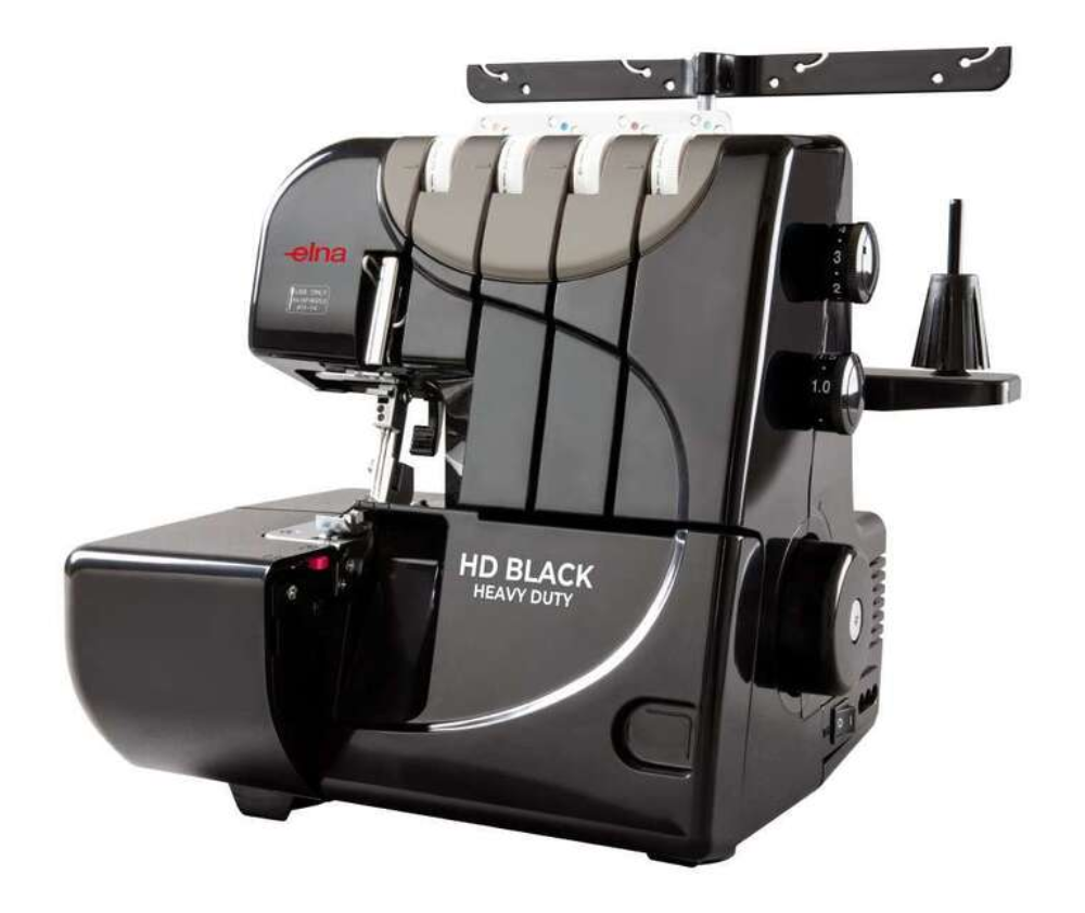 Elna HD Black Overlocker – Sew It