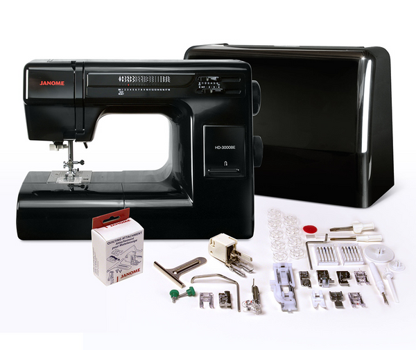 Janome HD-3000BE Heavy Duty Mechanical Sewing Machine – Sew It