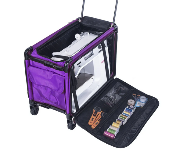 Tutto XL Sewing Machine Trolley Bag - Purple – Sew It