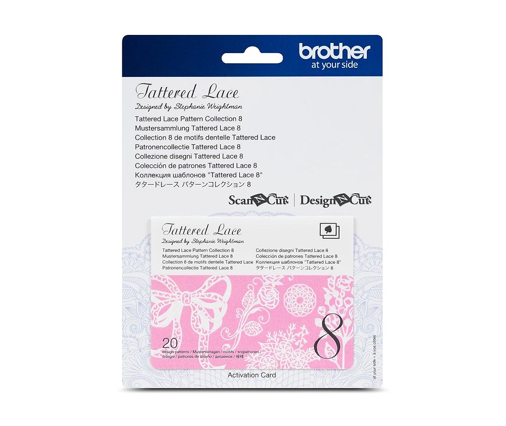 Brother Scan N Cut Tattered Lace Pattern Collection NO.8 – Sew It