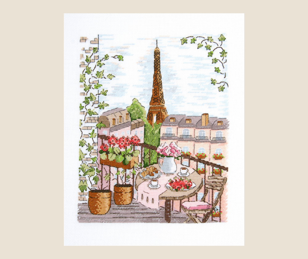 DMC Embroidery Kit - Eiffel Tower – Sew It