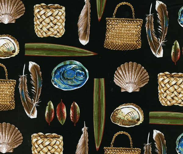 Kiwiana 100% Cotton Fabric - 10cm Increments – Sew It