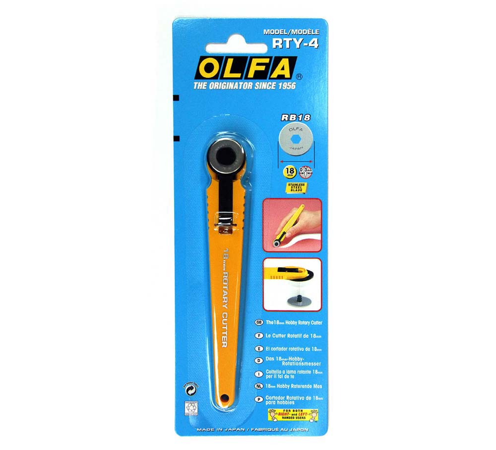 Rotary Cutter: OLFA® 18mm Straight Handle – Sew It