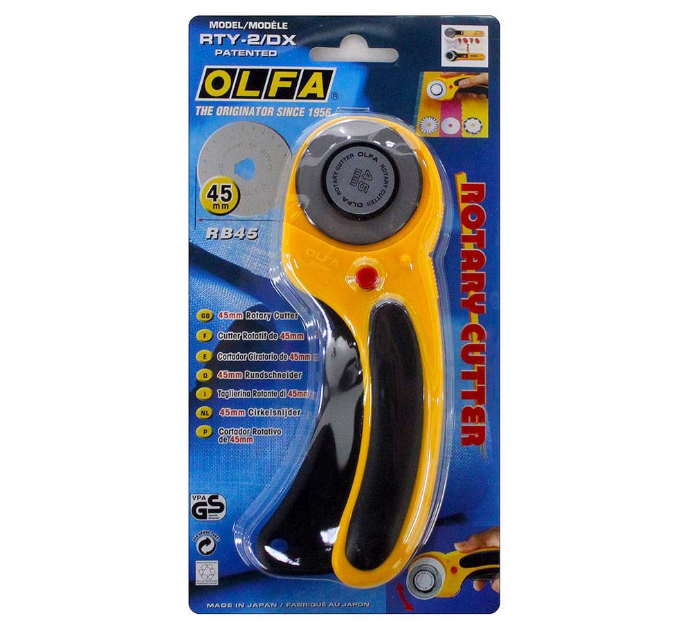 OLFA® 45mm Deluxe Rotary Cutter – Sew It