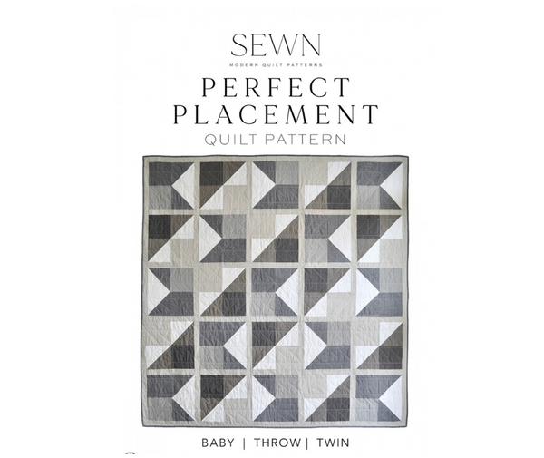 Perfect Placement Quilt Pattern – Sew It