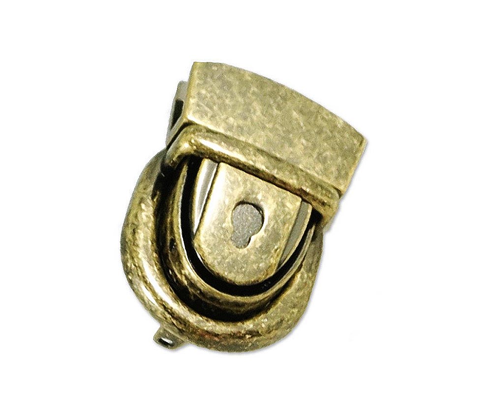 Press Lock 1-1/8in Wide - Antique Brass by Emmaline Bags – Sew It