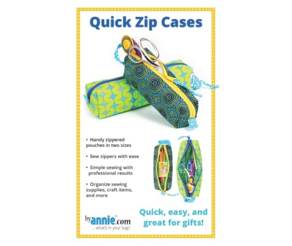 Quick Zip Cases - Patterns ByAnnie – Sew It