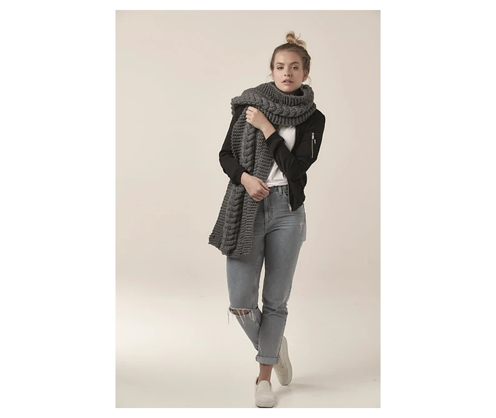 Rowan Patterns: Big Wool - Niamh Scarf by Quail Studio – Sew It