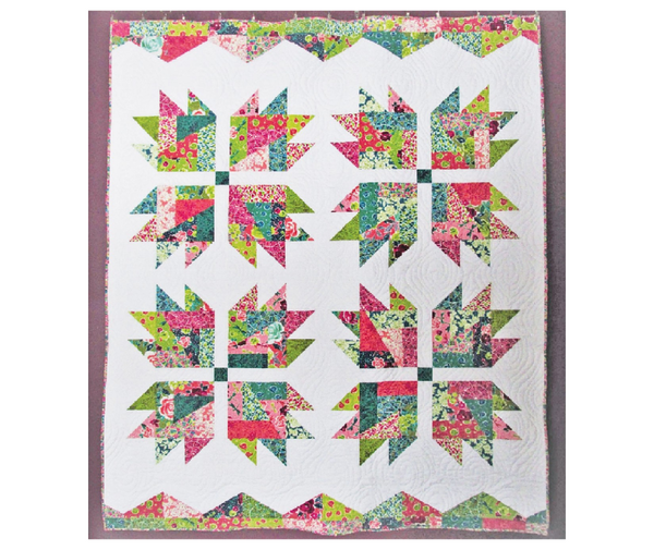Scrap Crazy Bear Paw Quilt Pattern – Sew It