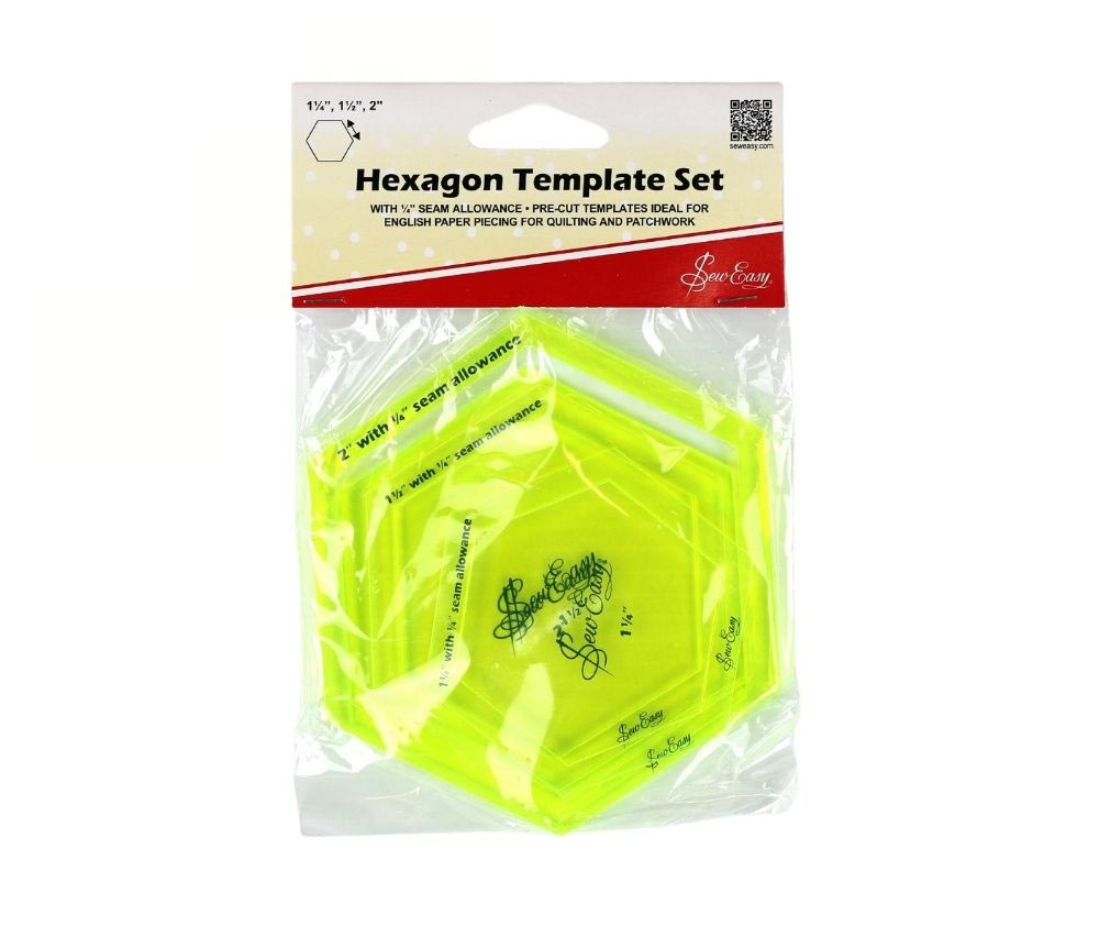 Sew Easy Hexagon Set 3 Sizes Large – Sew It