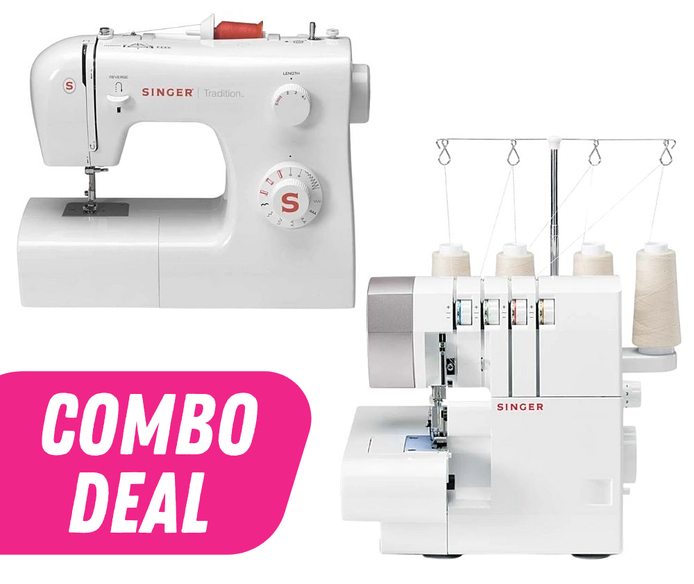 Singer Starter Sewing Machine and Overlocker Combo – Sew It