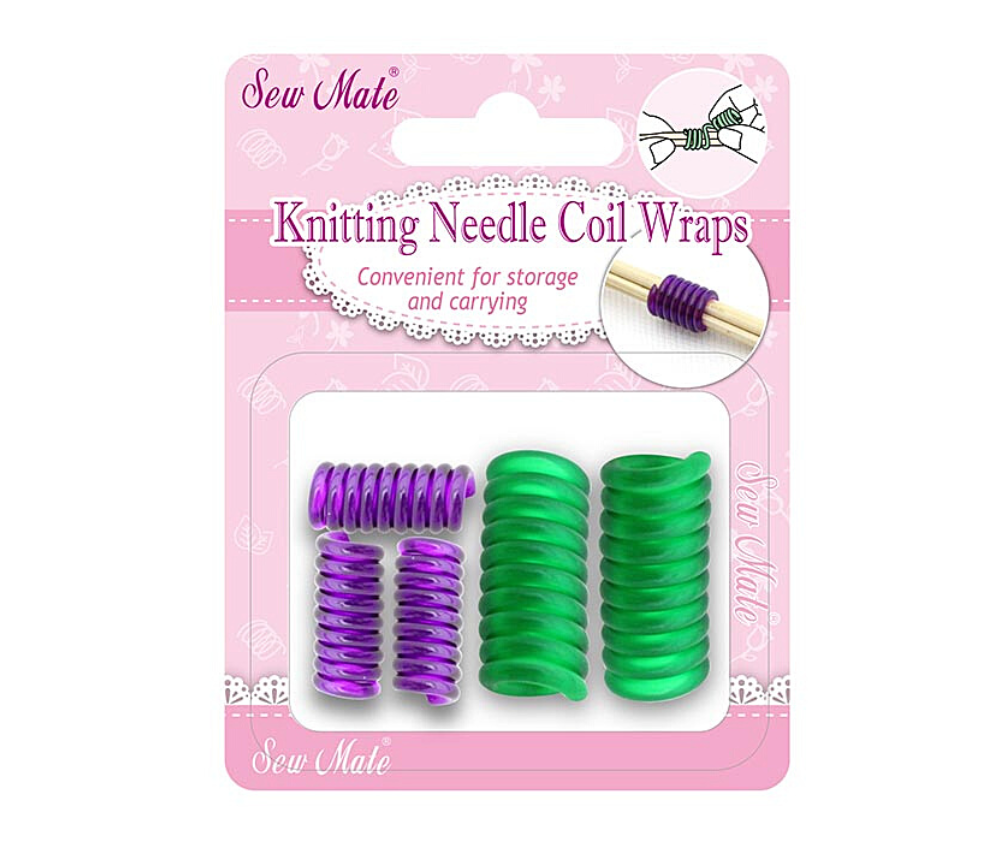 Sew Mate Knitting Needle Coil Wraps 5pcs – Sew It
