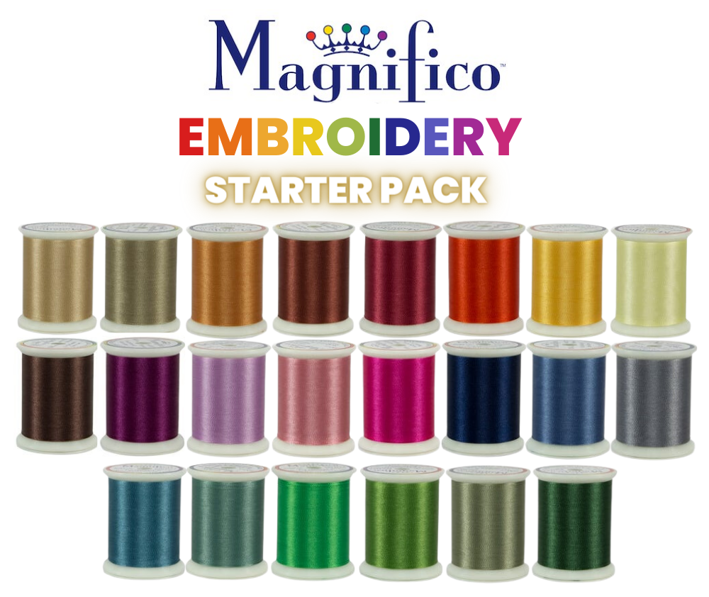 Superior Threads - Magnifico Thread Pack 500yd - 22 Colours – Sew It